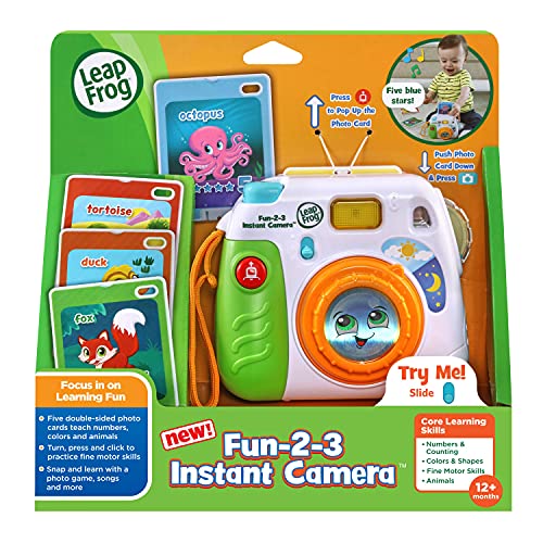 LeapFrog Fun-2-3 Instant Camera, Multicolor