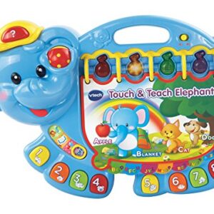 VTech Touch and Teach Elephant Book , Blue