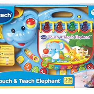 VTech Touch and Teach Elephant Book , Blue