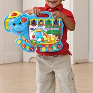 VTech Touch and Teach Elephant Book , Blue