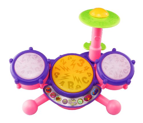 VTech KidiBeats Drum Set, Pink