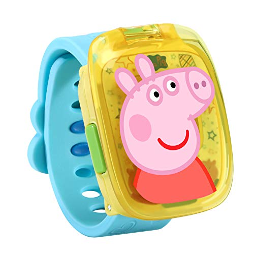 VTech Peppa Pig Learning Watch, Blue, 3-6 years