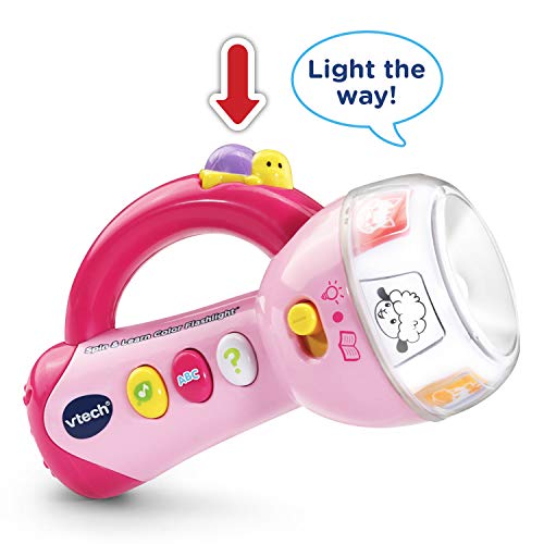 VTech Spin & Learn Color Flashlight , Pink