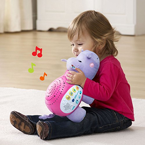 VTech Baby Lil' Critters Soothing Starlight Hippo, Pink (Amazon Exclusive)