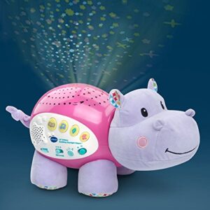 VTech Baby Lil' Critters Soothing Starlight Hippo, Pink (Amazon Exclusive)