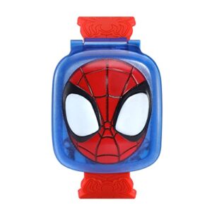 vtech spidey and his amazing friends spidey learning watch, red