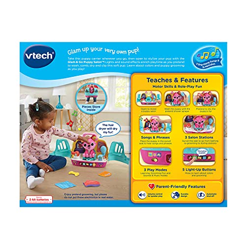 VTech Glam and Go Puppy Salon