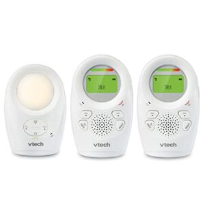 vtech dm1211-2 dm1211 digital audio baby monitor with enhanced range (2 parent units)