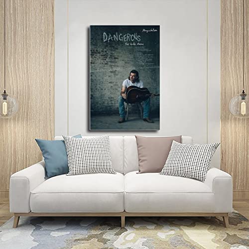 YGULC Morgan Wallen Dangerous The Double Album Music Album Cover Signed Limited Poster Canvas Poster Wall Art Decor Print Picture Paintings for Living Room Bedroom Decoration Unframe:12x18inch(30x45c