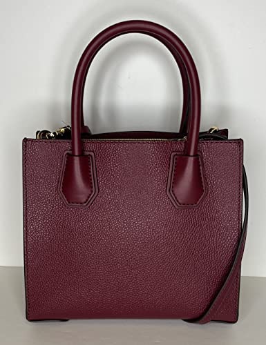 Michael Kors MICHAEL Michael Kors Mercer MD Messenger bundled SM TZ Coinpouch Purse Hook (Mulberry)