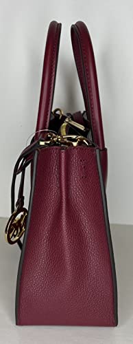 Michael Kors MICHAEL Michael Kors Mercer MD Messenger bundled SM TZ Coinpouch Purse Hook (Mulberry)