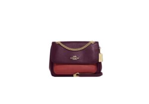 coach klare crossbody 25 (im/boysenberry multi)