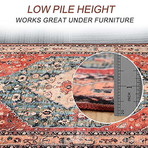 Area Rug 5x7 Living Room Rugs Boho Rugs for Living Room 5x7 Area Rugs for Bedroom Machine Washable Area Rugs