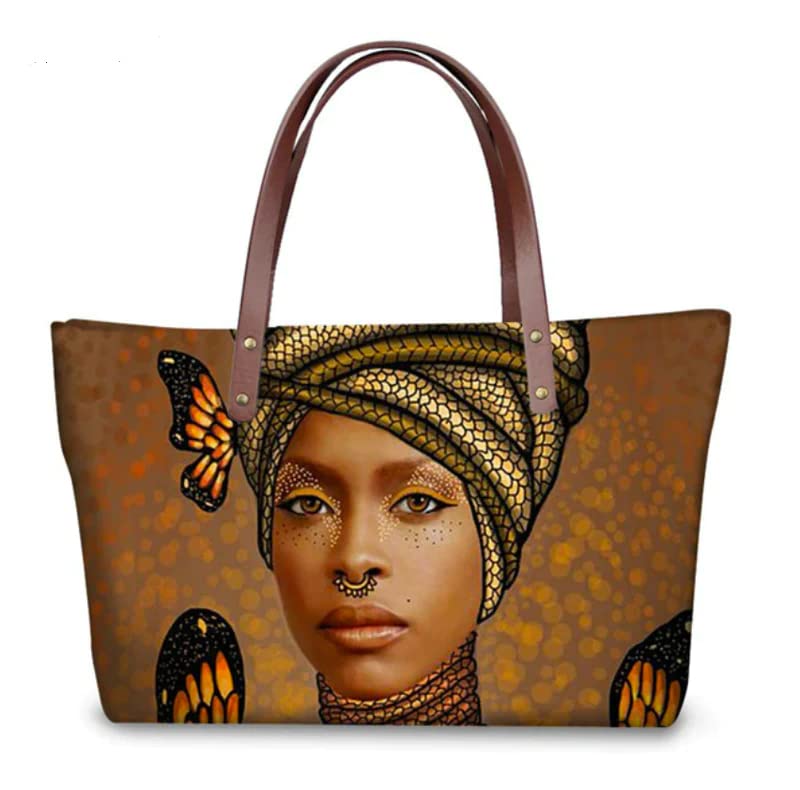 Beautiful Butterfly Handbag (Brown)