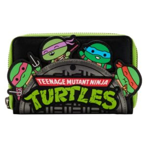 loungefly tmnt zip around wallet