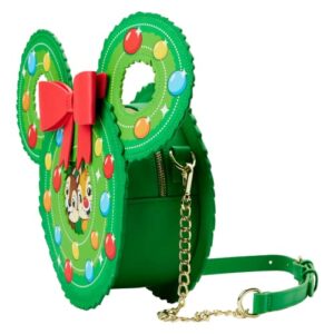 Loungefly Disney Chip n Dale Wreath Crossbody Bag