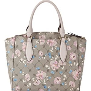 NINE WEST Paisley Jet Set Satchel, Floral Logo