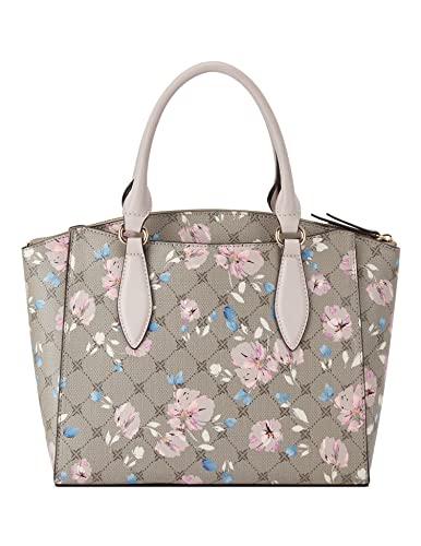 NINE WEST Paisley Jet Set Satchel, Floral Logo