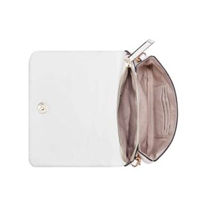 NINE WEST Dixie Mini Crossbody Flap, Optic White