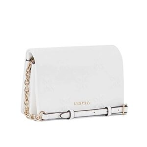 NINE WEST Dixie Mini Crossbody Flap, Optic White