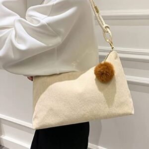 Crossbody Bag Women Corduroy Satchel Bag Small Tote Bag Shoulder Bag Cute Tote Handbag Mini Crossbody Bag Hobo Bag