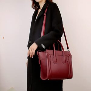 Vintage Leather Handbag For Women Summer Hot Style Ladies Shoulder Bag Large Capacity Messenger Bag