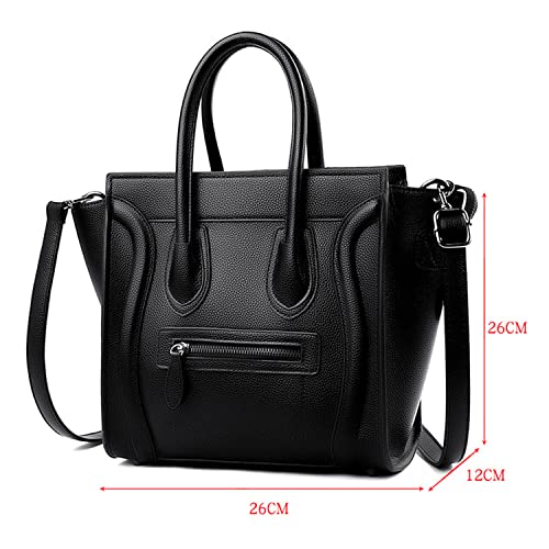 Vintage Leather Handbag For Women Summer Hot Style Ladies Shoulder Bag Large Capacity Messenger Bag