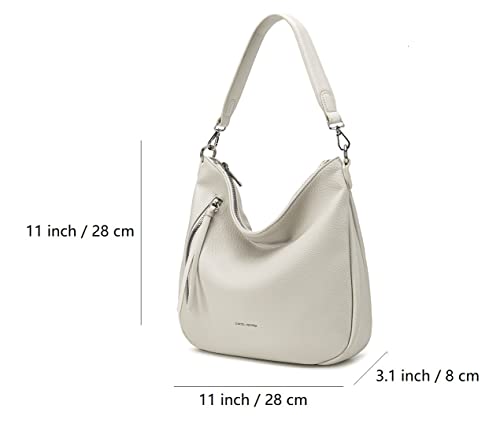 Hobo Bag Purses for Women Large Designer Top Handle Shoulder Handbags Ladies Large Tote Bucket Concealed Carry Purse Satchel Crossbody with Zipper for Women