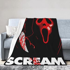 halloween horror movie blanket,ultra-soft throw blanket air conditioner sofa warm blanket,micro fleece light weight blanket50 x40