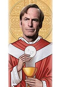 Bob Odenkirk Celebrity Prayer Candle - Saul Funny Saint Candle - 8 inch Glass Prayer Votive - 100% Handmade in USA - Funny Celeb Novelty Comedian Actor Better Call TV Show Gift