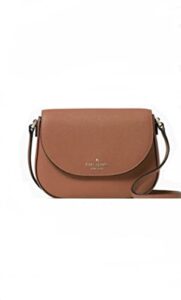 kate spade leila mini flap crossbody (warm ginger)