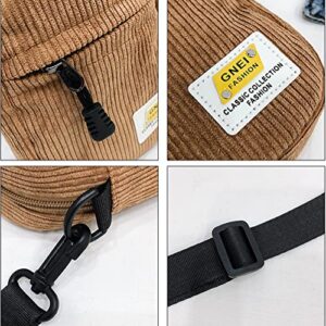 Corduroy Crossbody Bag Women Cell Phone Purse Small Tote Bag Satchel Bag Tote Handbag Shoulder Bag Satchel Bag Hobo Bag