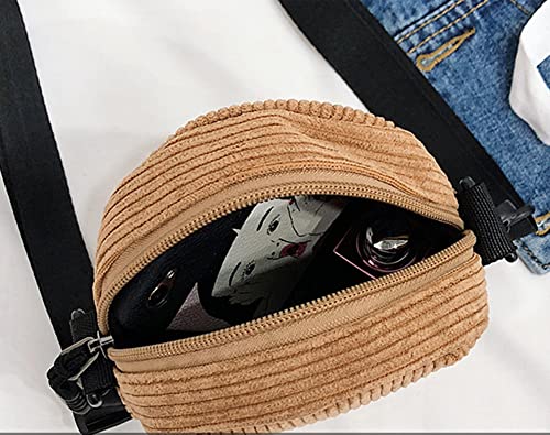 Corduroy Crossbody Bag Women Cell Phone Purse Small Tote Bag Satchel Bag Tote Handbag Shoulder Bag Satchel Bag Hobo Bag