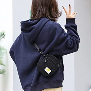 Corduroy Crossbody Bag Women Cell Phone Purse Small Tote Bag Satchel Bag Tote Handbag Shoulder Bag Satchel Bag Hobo Bag