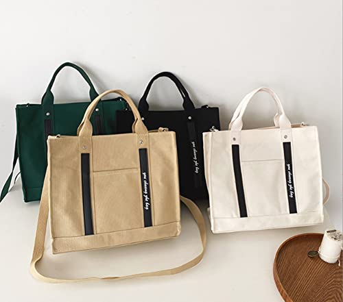 Tote Bag Women Large Canvas Tote Bag Satchel Bag Stylish Tote Handbag Shoulder Bag Crossbody Bag College Bag Casual Hobo Bag