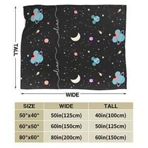 Cartoon Mouse Blanket Ultra Soft Warm Throw Blanket Suitable for Adults and Children to Use 50"X40" Fade Resistant Kawaii Cartoon Character Fuzzy Bedding for Traveling Camping Couch Sofa Gifts A- 20