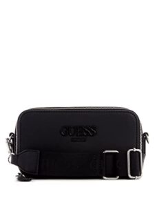 guess factory lewistown double zip crossbody