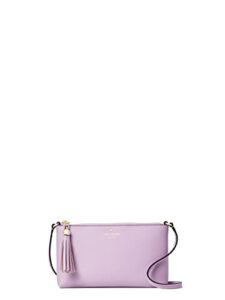 kate spade amy leather crossbody bag (lavender)