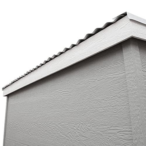 Handy Home Products Highland 8x6 Modern Wooden Storage Shed