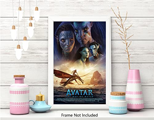 XIHOO Avatar 2: The Way of Water 2022 Movie Poster 24x36, Unframed