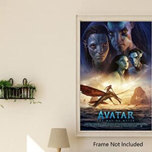 XIHOO Avatar 2: The Way of Water 2022 Movie Poster 24x36, Unframed