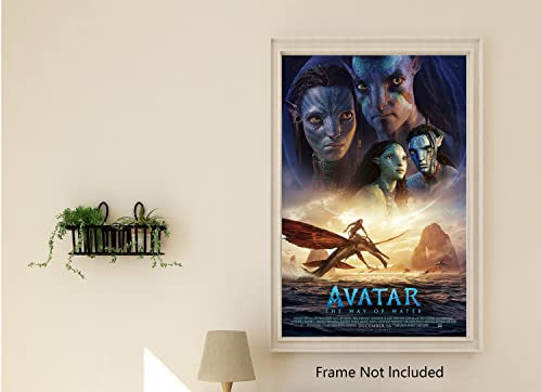 XIHOO Avatar 2: The Way of Water 2022 Movie Poster 24x36, Unframed