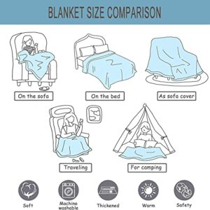 Cartoon Blanket Ultra-Soft Throw Blanket Super Soft Blankets for Kids Adults Air Conditioner Throw Blanket Sofa Warm Blanket for Bed Couch Living Room Throw 40X50inch