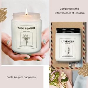 6 Pack Candles for Home Scented, Lavender Candle, 42.6 oz 300 Hour Long Lasting Natural Soy Wax Candles, Aromatherapy Jar Candle for Relaxing- Scented Candles Gift Set for Women, Birthday Gifts