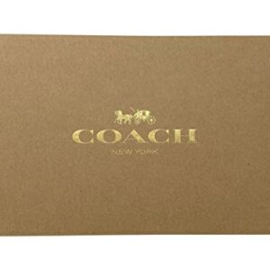 COACH Boxed Mini Wallet on Chain in Black Cherry