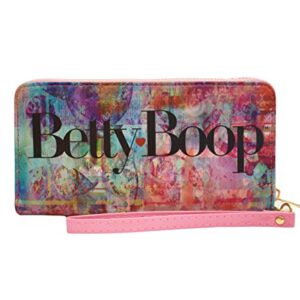 Betty Boop Wallet With Wristlet Collage - Mid-South Products