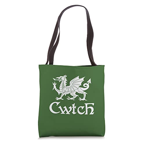 CWTCH - For fans of a big Welsh hug - Welsh Dragon design Tote Bag