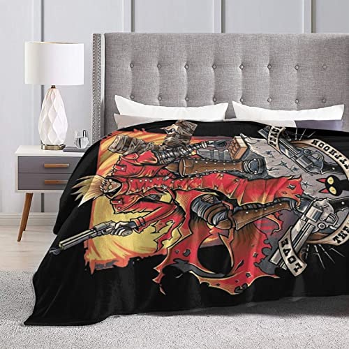 Trigun Soft Flannel Fleece Blanket Plush Fuzzy Throw Blankets for Bed Couch Living Room 60"x50"