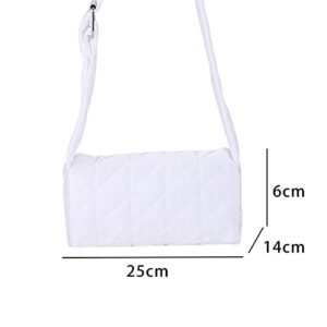 Colaxi Retro Style Women Bag Shoulder Tote Lightweight Classic Large Hobo Handbag for Party, White