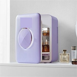 HTCAT Tiny Fridge 18L Portable Makeup Fridge Refrigerator Freezer Cooler Warmer for Home Use Storing Skincare Cosmetic Food Drink